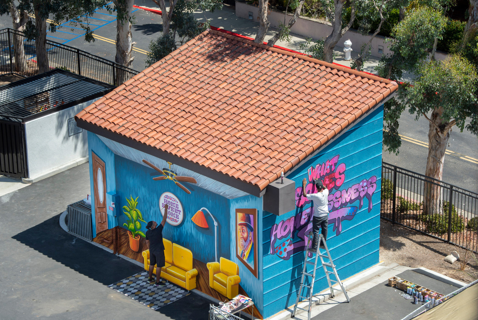 OSHI | “What Solves Homelessness” Mural